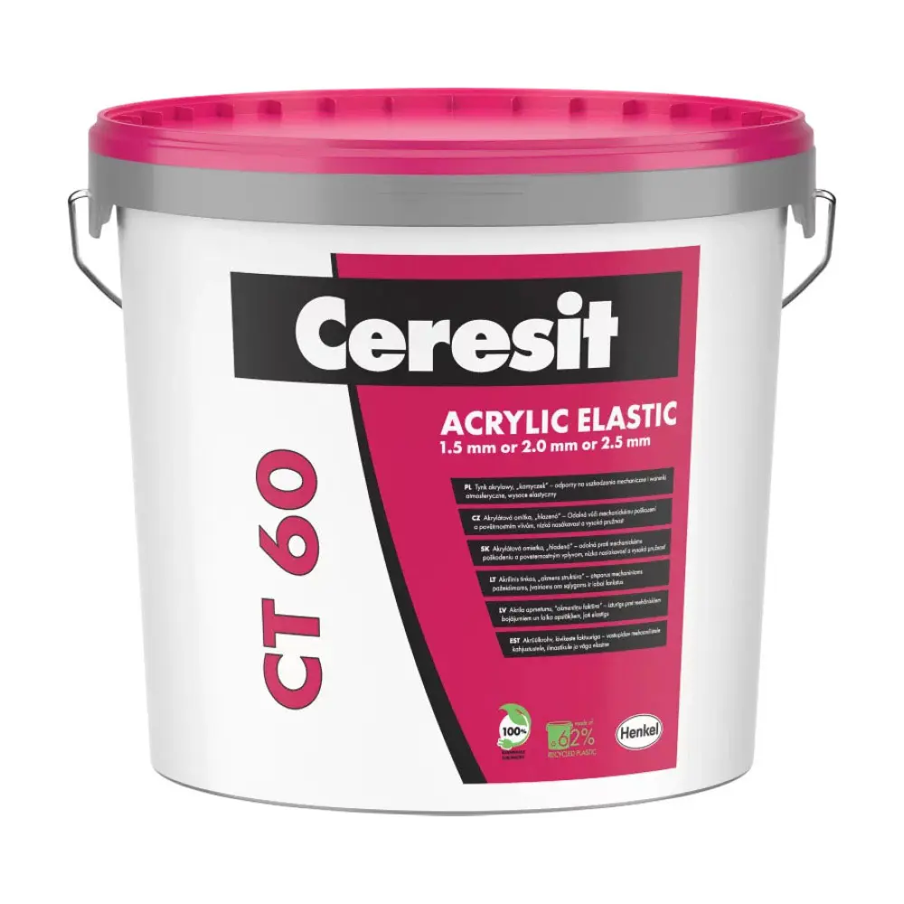Ceresit CT60 - acrylic render 1.5mm | MROWKA - EWI & Building Materials Store